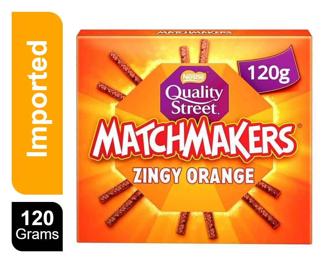 Buy Nestle Quality Street Chocolate Matchmakers Zingy Orange, 120g ...
