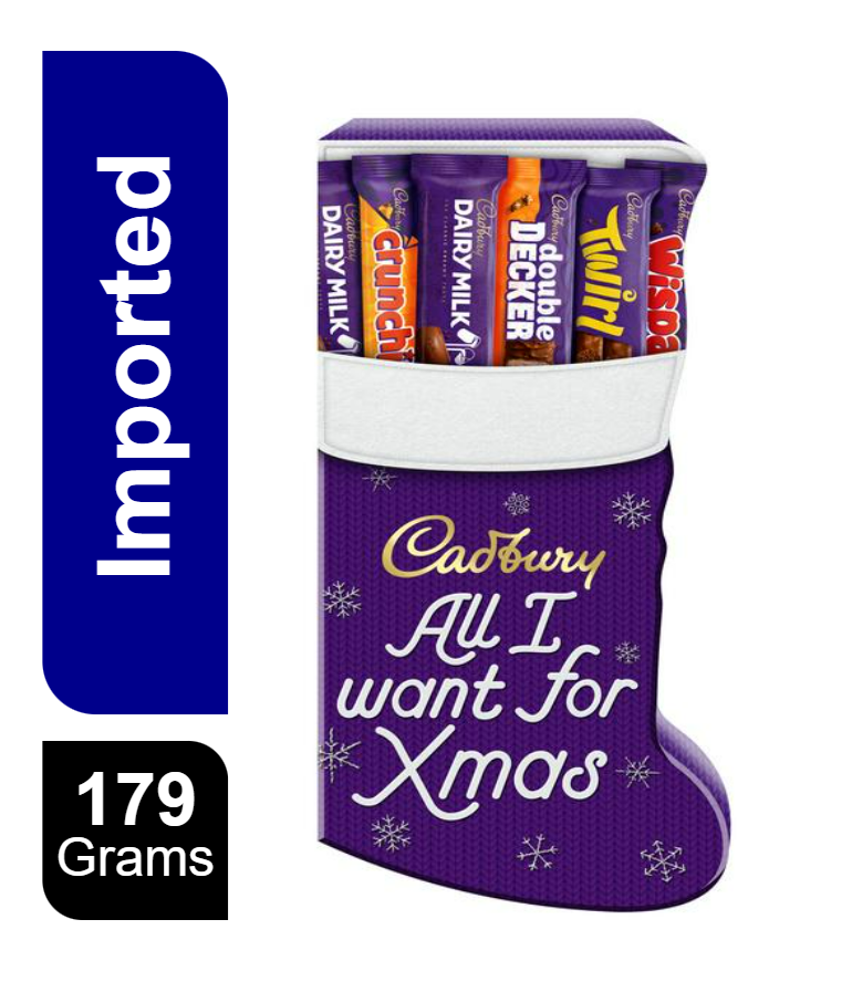 Buy Cadbury Stocking Selection Box, 179g Online in UAE | Talabat UAE