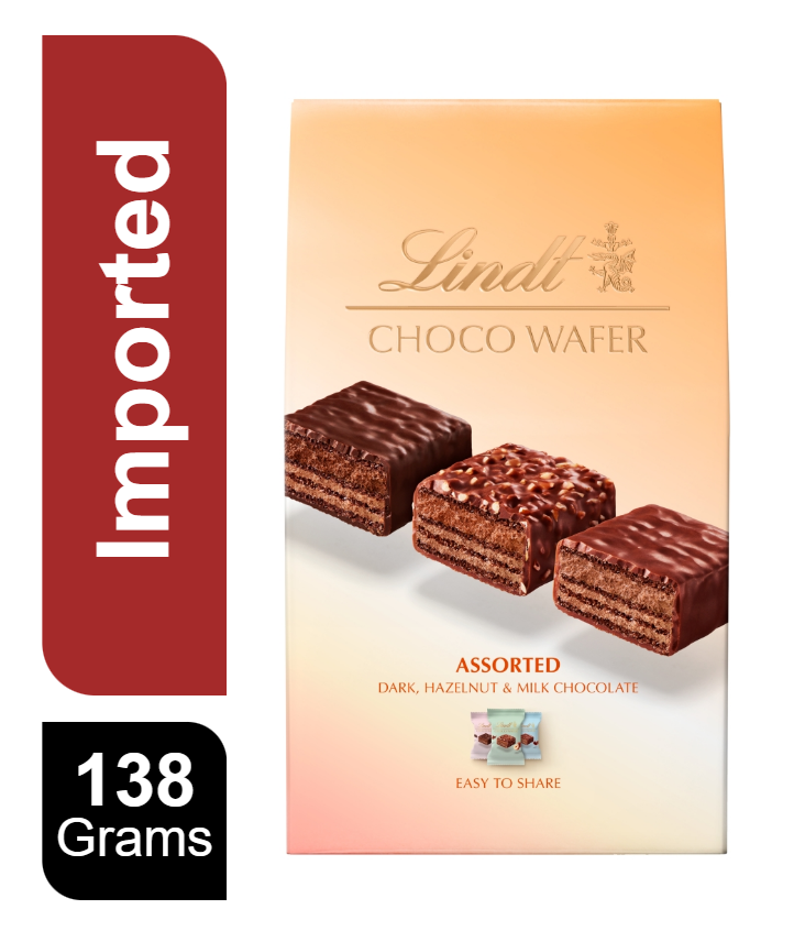 Buy Lindt Wafer Chocolate Coated 138 g Online in Kuwait | Talabat Kuwait