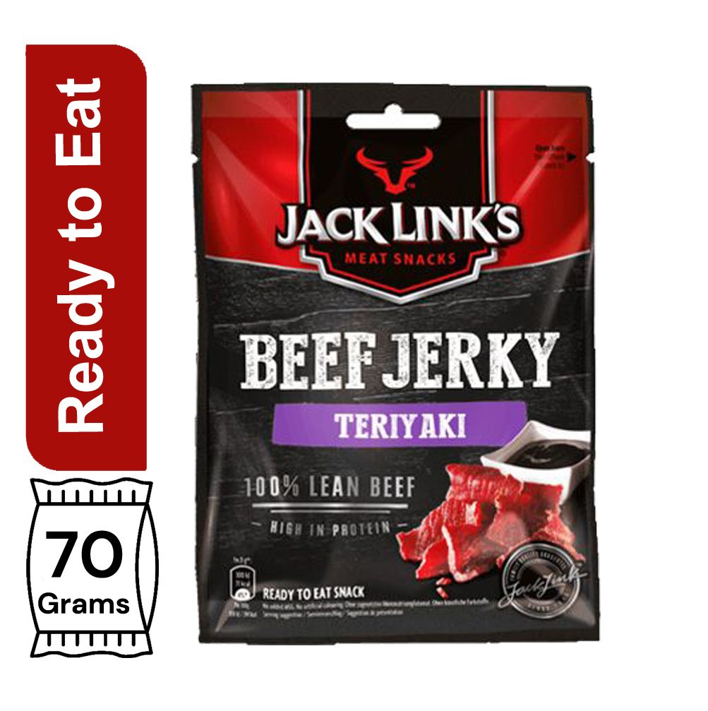 Buy Jack Links Beef Jerky Teriyaki 70g Online in Kuwait | Talabat Kuwait