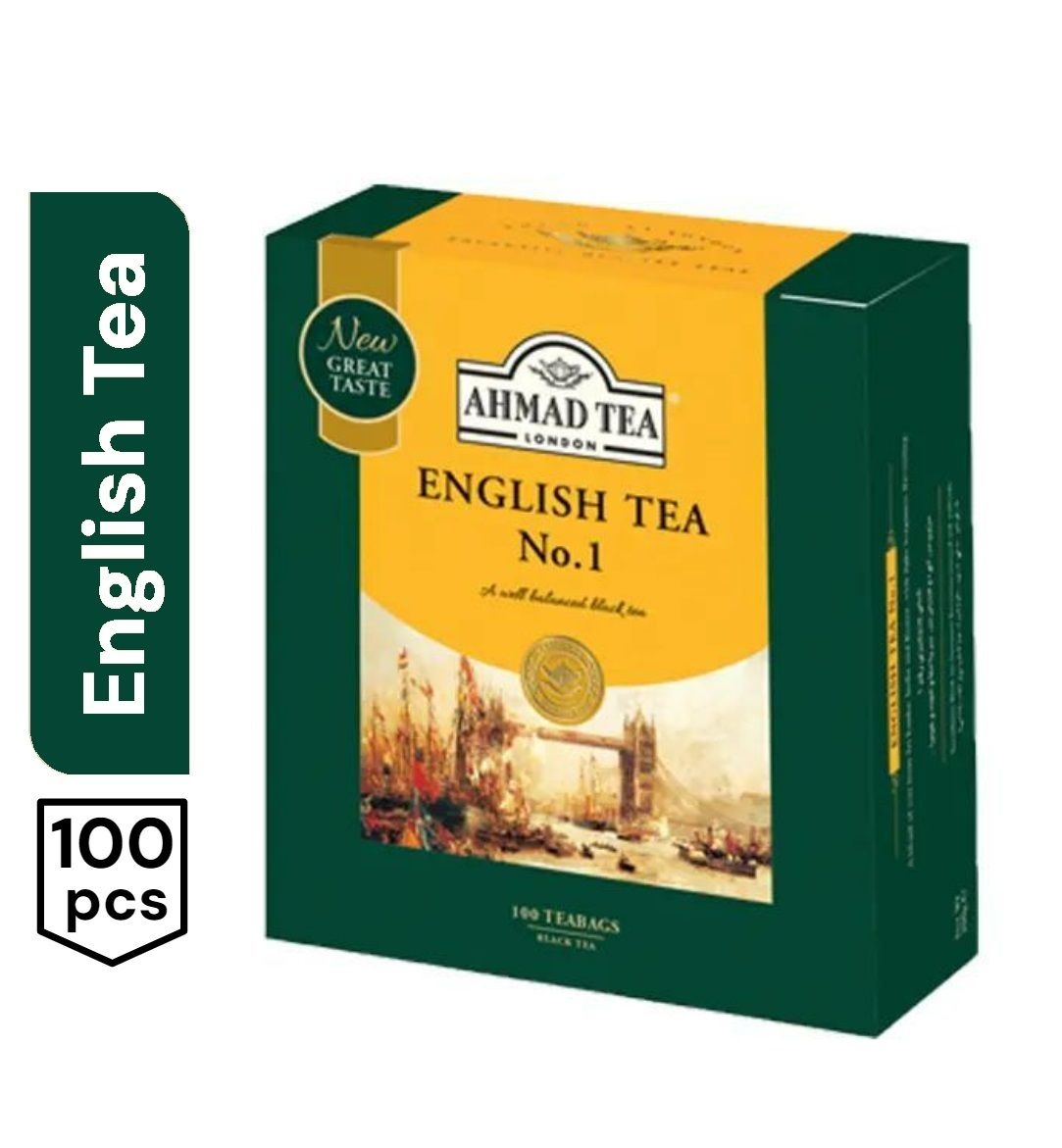Buy Ahmad Tea English Tea Bags, 100 Bags Online in Kuwait | Talabat Kuwait Buy Ahmad Tea English Tea Bags, 100 Bags Online in Kuwait | Talabat Kuwait