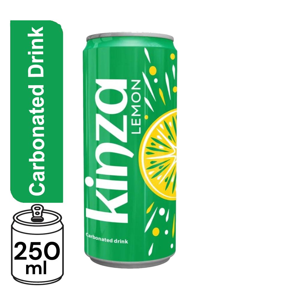 Buy Kinza Lemon Soft Drink, 250ml Online in Bahrain | Talabat Bahrain