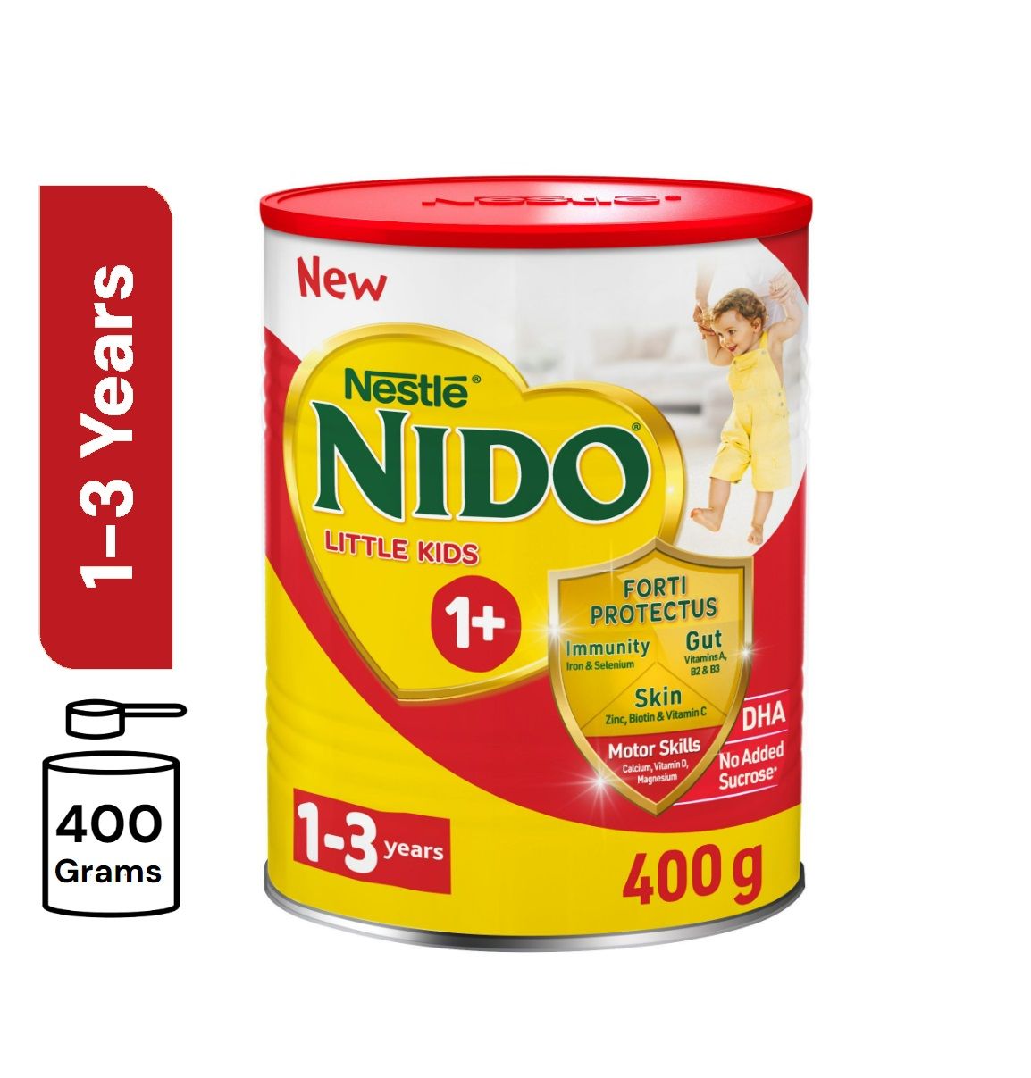 Buy Nido 1+ Growing Up Milk for Little Kids 1-3 Years 400 g Online in ...