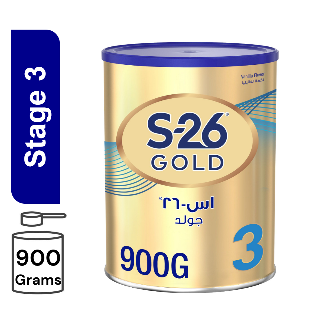 Buy S-26 Milk Progress Gold Can Stage 3 Growing-Up Formula (1-3 Years), 900g Online in Bahrain ...