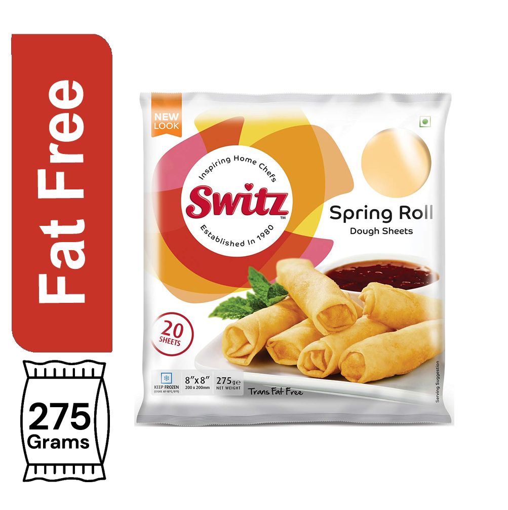Buy Switz Spring Roll, 8x8 inch, 275g Online in Bahrain | Talabat Bahrain