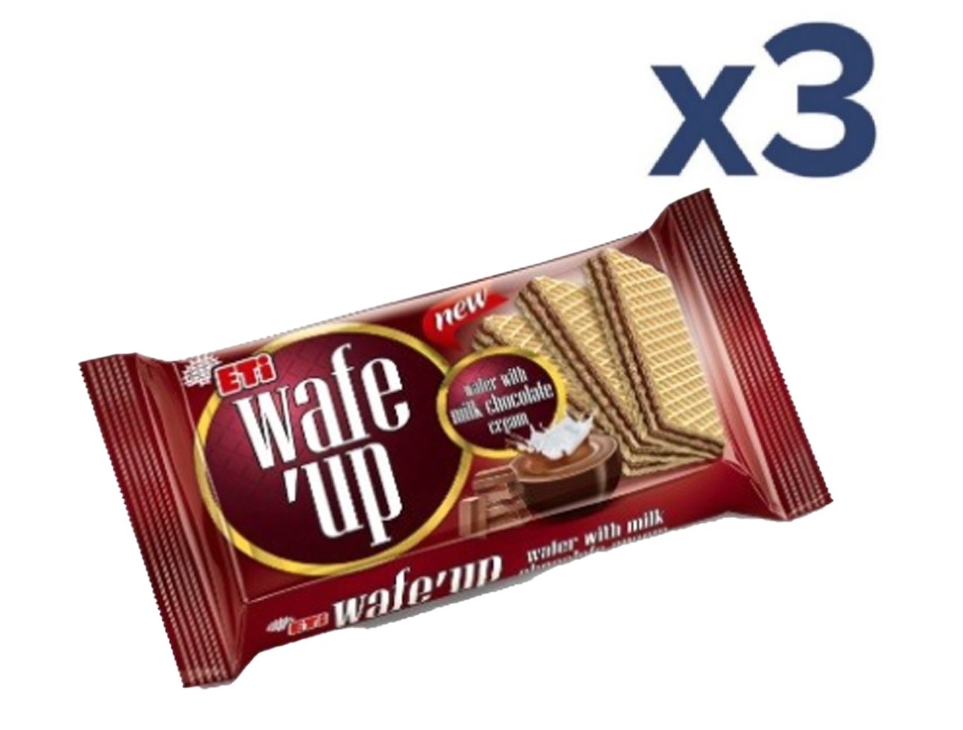 Buy Eti Wafe Up Milk Wafer, 30g X 3 Pcs Online in Jordan | Talabat Jordan