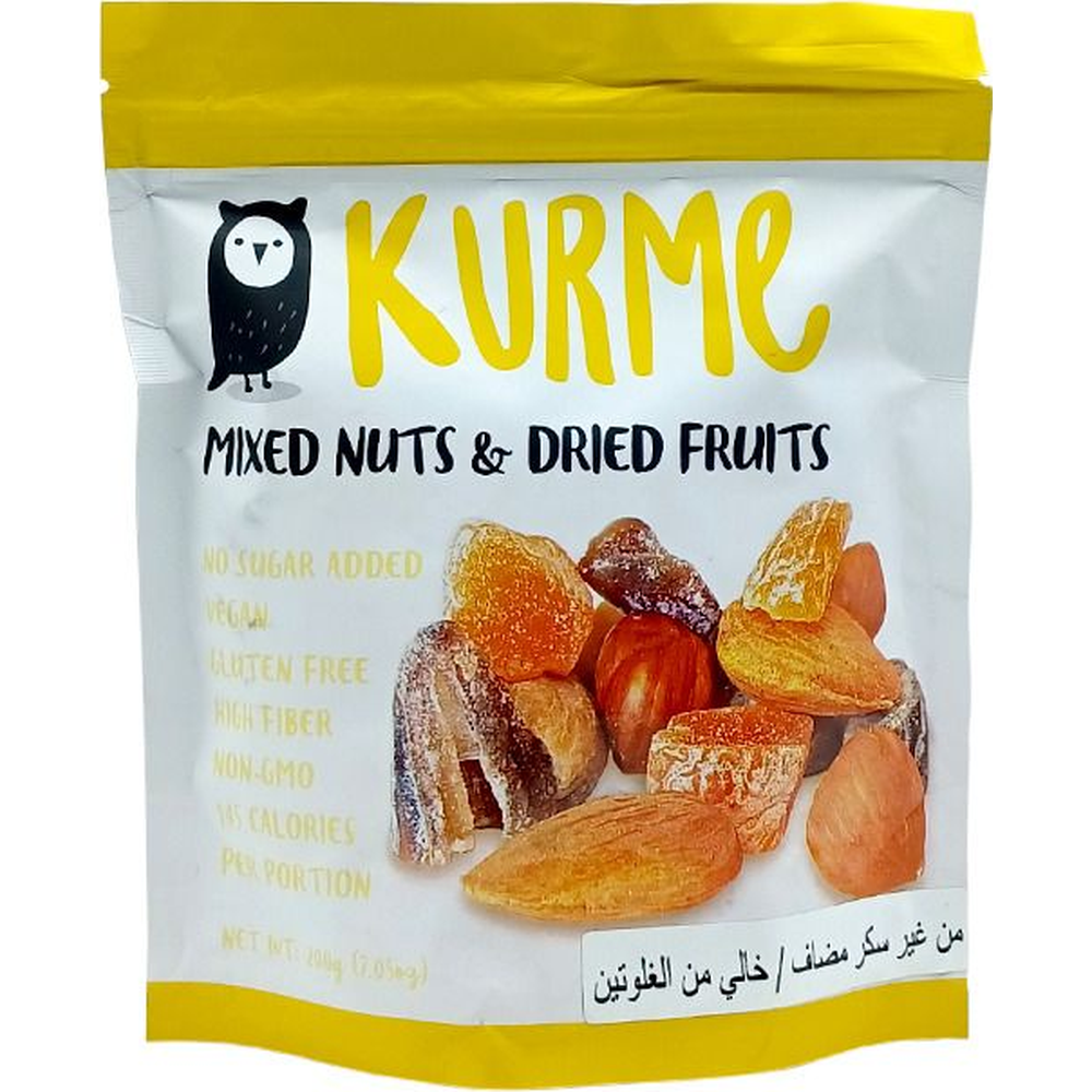 Buy Kurme Mixed Nuts & Dried Fruits, 200g Online in Kuwait | Talabat Kuwait