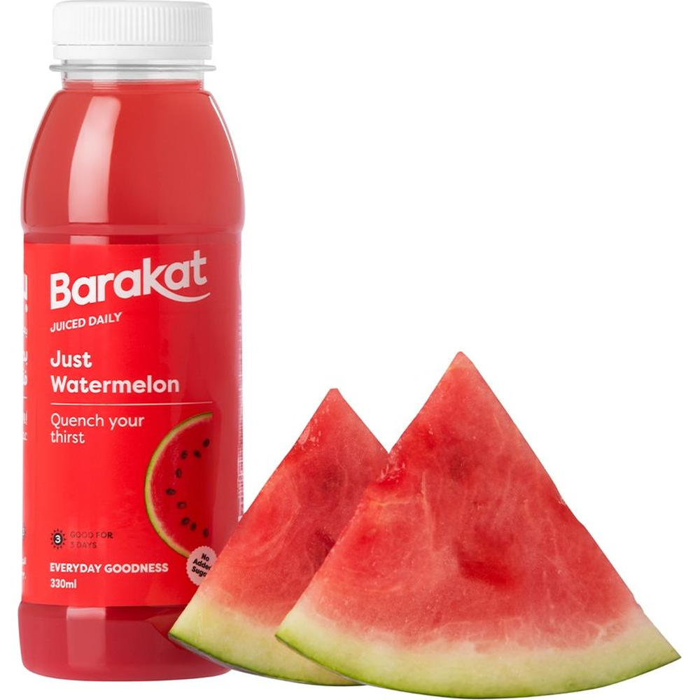 Buy Barakat Watermelon Fresh Juice, 330ml Online in UAE | Talabat UAE
