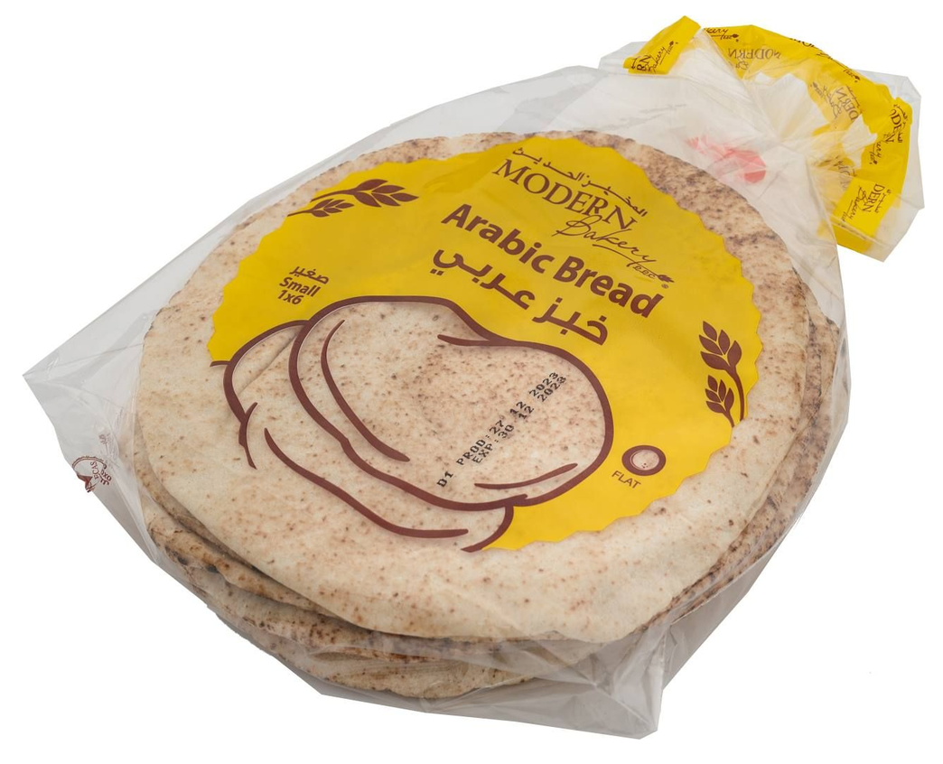 Buy Modern Bakery Arabic Flat Bread Small (6 Pieces), 168g Online in ...