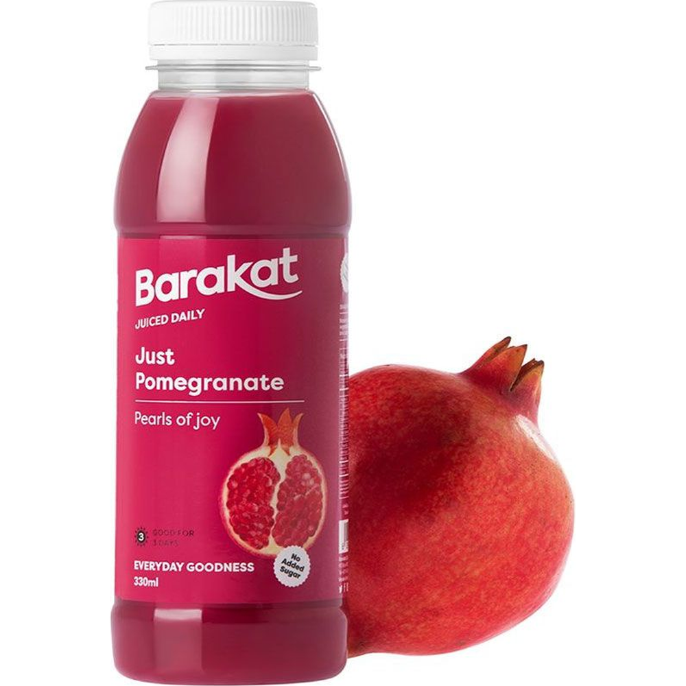 Buy Barakat Pomegranate Juice 330 ml Online in UAE | Talabat UAE