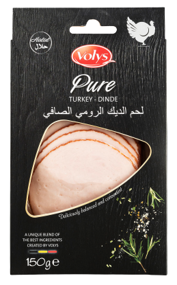 Buy Volys Star Sliced Turkey Breast, 150g Online in Oman | Talabat Oman