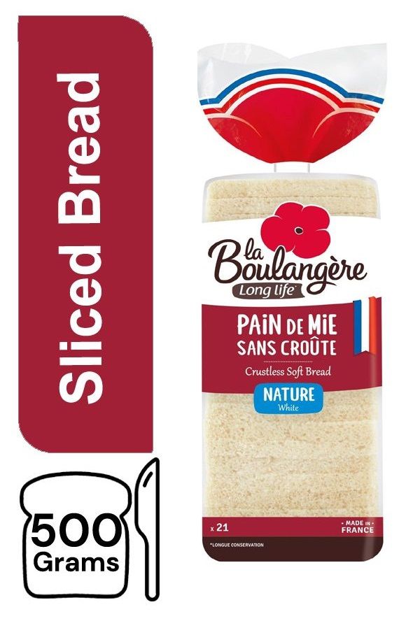 Buy La Boulangre Crustless Soft Bread, 500g Online in Jordan | Talabat ...