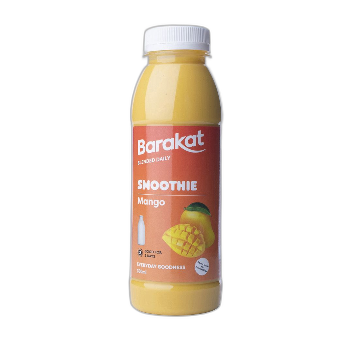 Buy Barakat Mango Smoothie, 330ml Online in UAE | Talabat UAE
