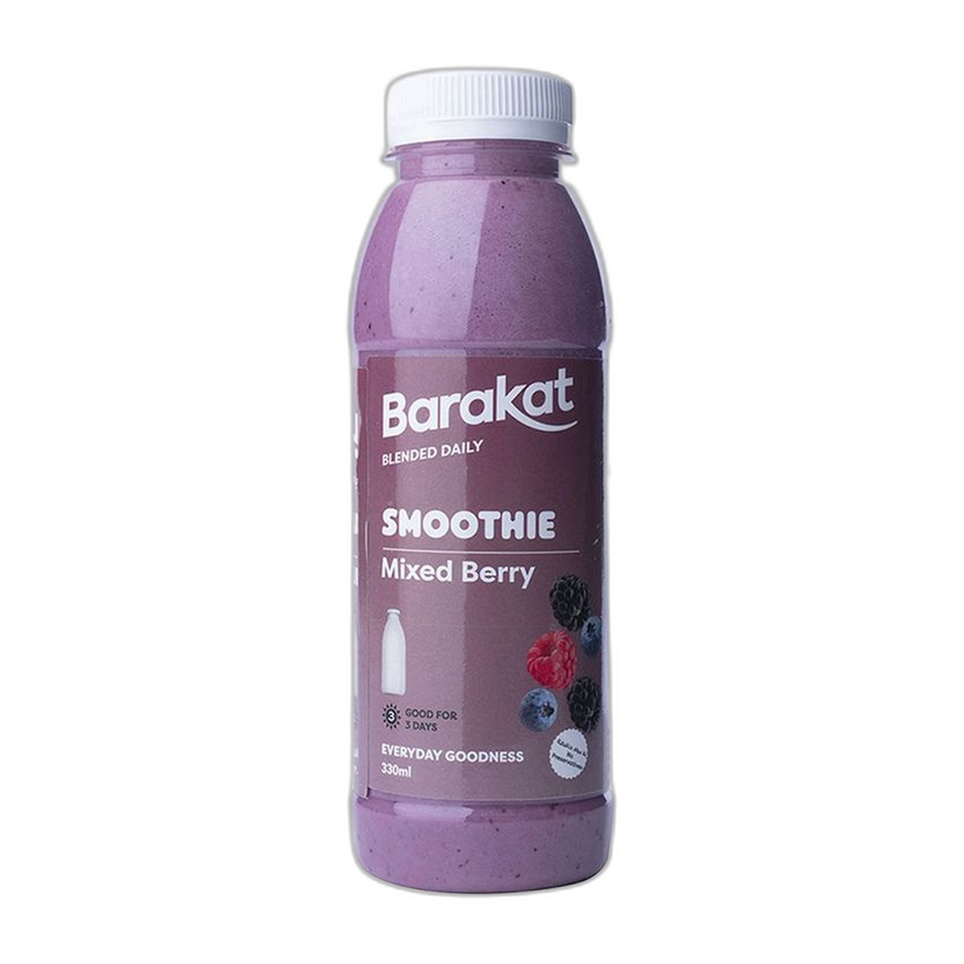 Buy Barakat Mixed Berry Smoothie 330 ml Online in UAE | Talabat UAE