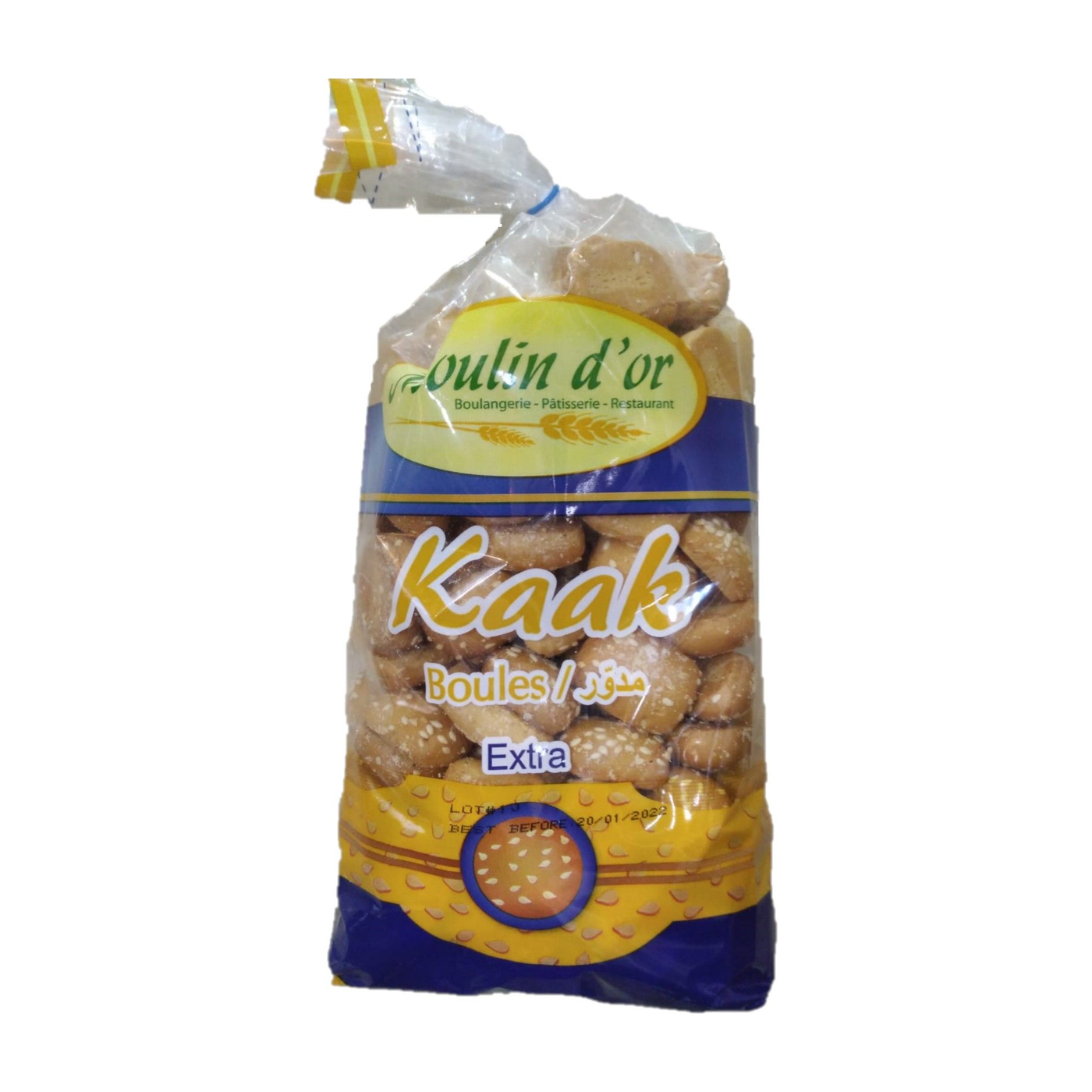 Buy Moulin D'or Kaak Boules Rusk, 375g Online in UAE | Talabat UAE