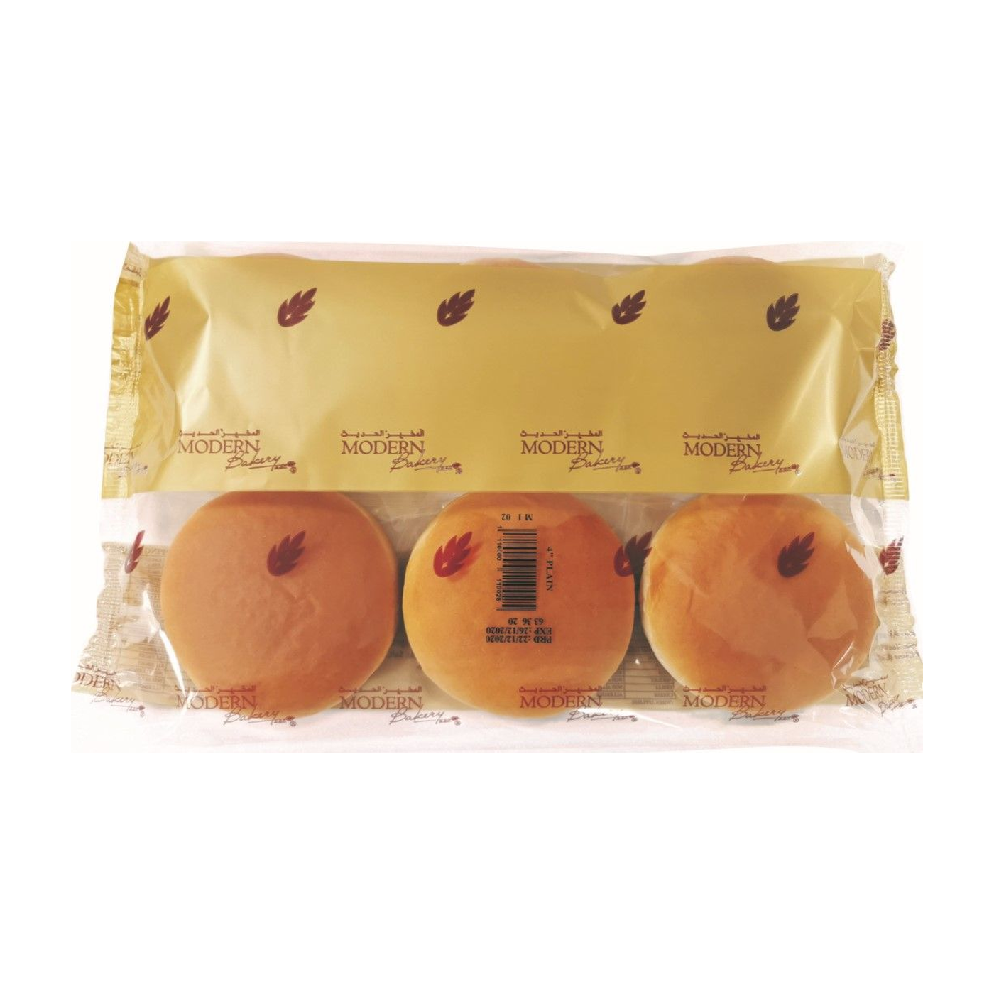 Buy Modern Bakery Plain Bread Buns, 6x55g Online in UAE | Talabat UAE