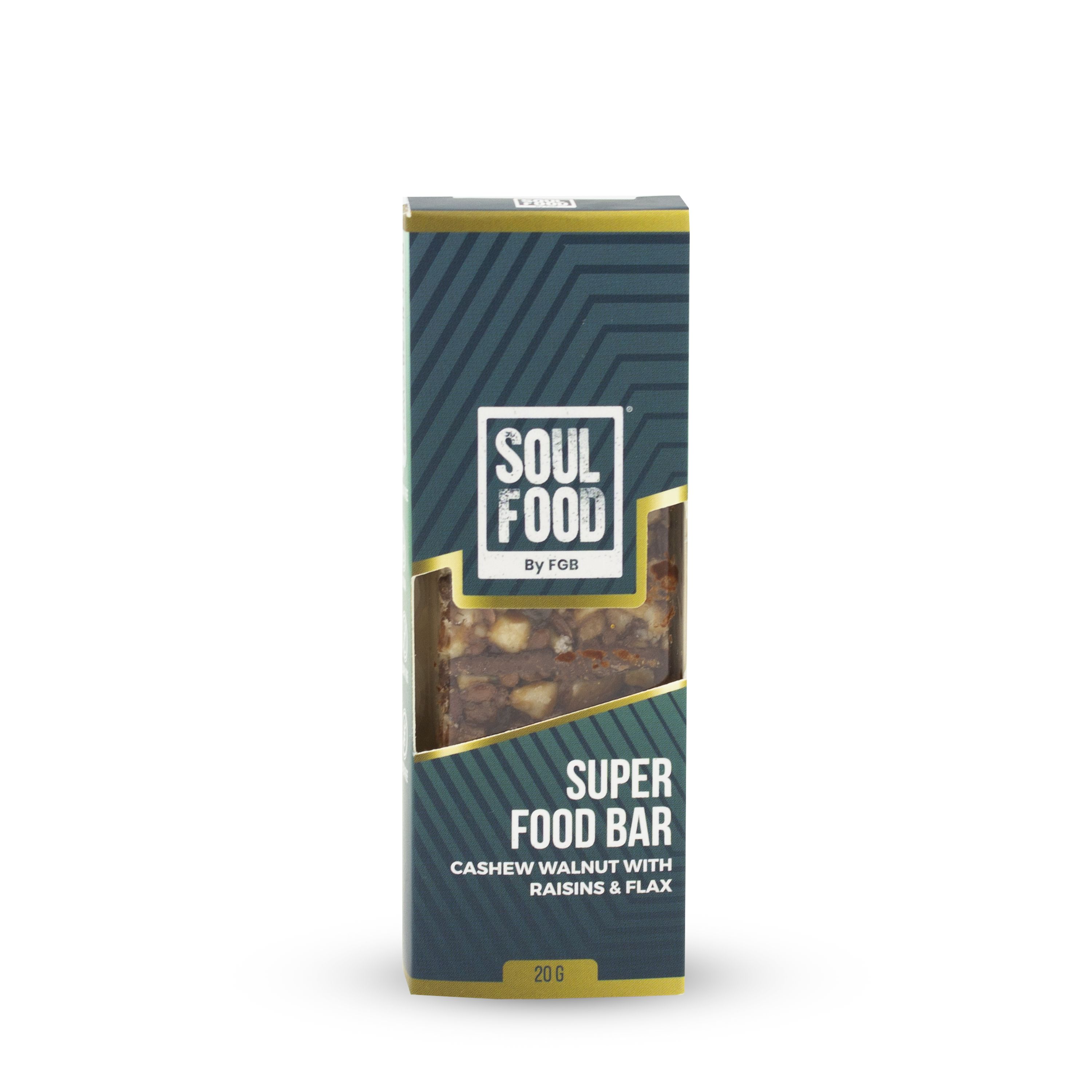 Buy Soul Food Nuts & Seeds Bar Cashew Walnut, 20g Online in Oman ...