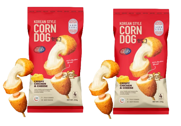 Buy Good Seoul Frozen Korean Style Corn Dog Crispy Chicken & Cheese 4's ...