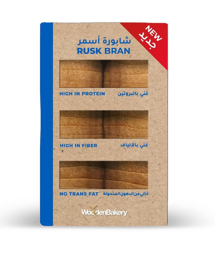Buy WoodenBakery Rusk Bran, 340g Online in Kuwait | Talabat Kuwait