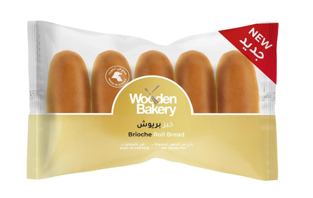 Buy WoodenBakery Brioche Milk Roll Bread, 170g Online in Kuwait ...