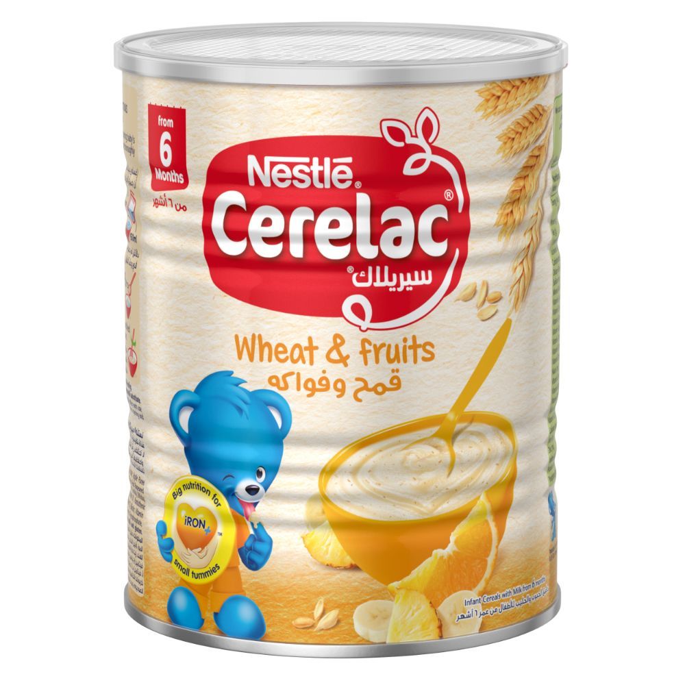 Buy Nestle Cerelac Wheat & Fruit Cereal, 400g Online in Bahrain ...
