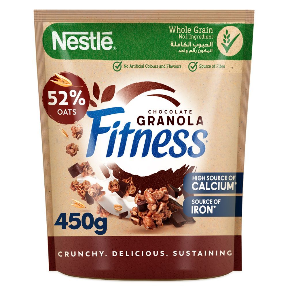 Buy Nestle Fitness Granola Chocolate Cereals 450 g Online in Bahrain ...