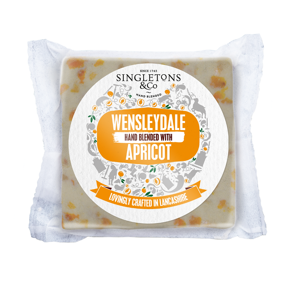 Buy Singletons & Co Wensleydale Apricot Cheese, 200g Online in Kuwait ...