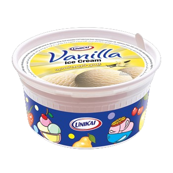 Buy Unikai Soft Scoop Vanilla Cup Ice Cream, 125ml Online in Oman ...