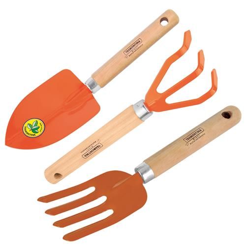 Buy Tramontina Wood Handle Garden Tool Set 3pcs Online in Oman ...