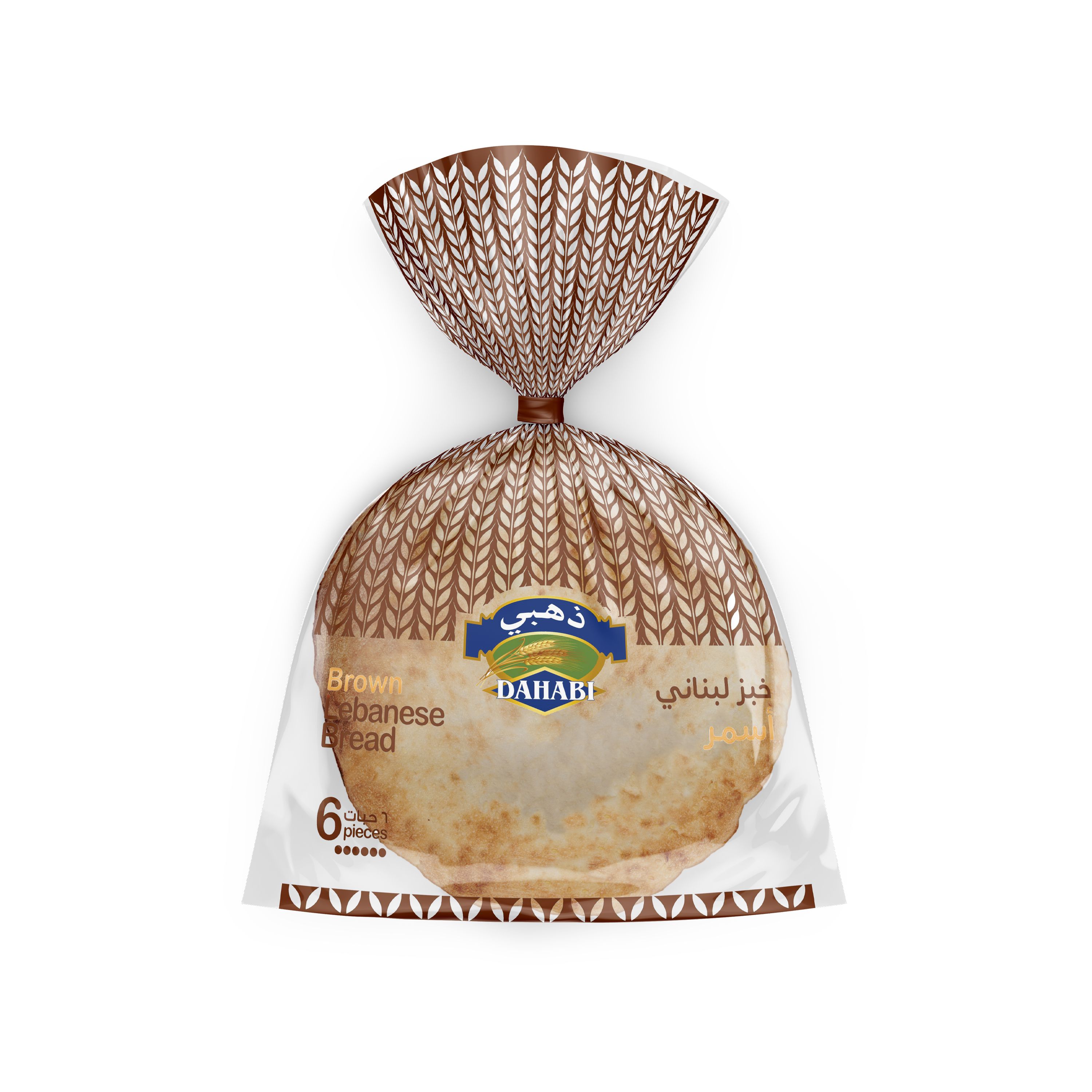 Buy Dahabi Medium Brown Arabic Bread, 4 Pieces Online in Oman | Talabat ...