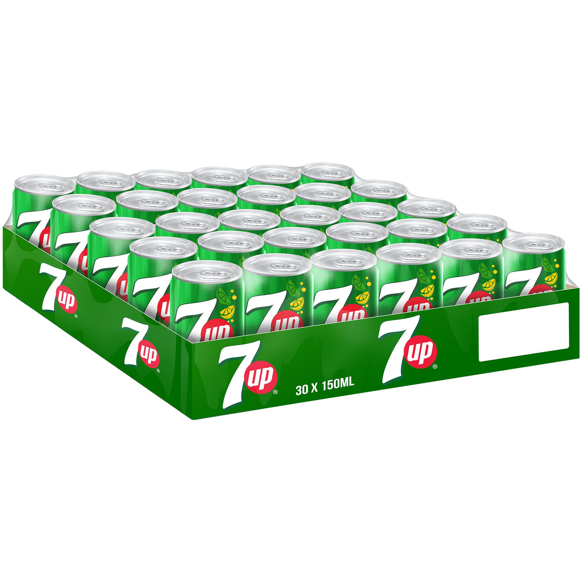 Buy 7Up Carbonated Soft Drink Cans, 30x150ml Online in Kuwait | Talabat ...