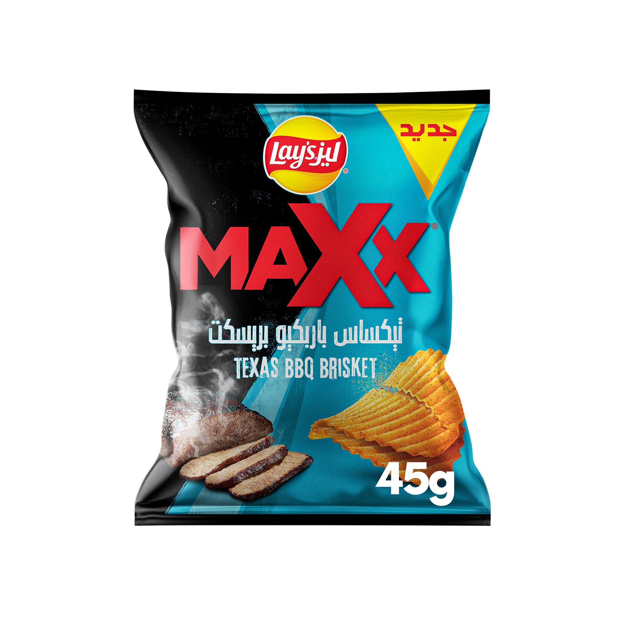 Buy Lay's Maxx Texas Bbq Brisket Chips, 45g Online in Jordan | Talabat ...