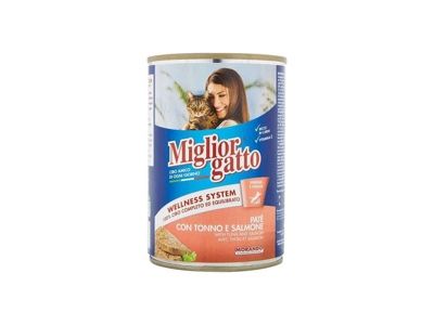 Buy Miglior Gatto Wet Cat Food with Tuna & Salmon, 400g Online in Egypt ...