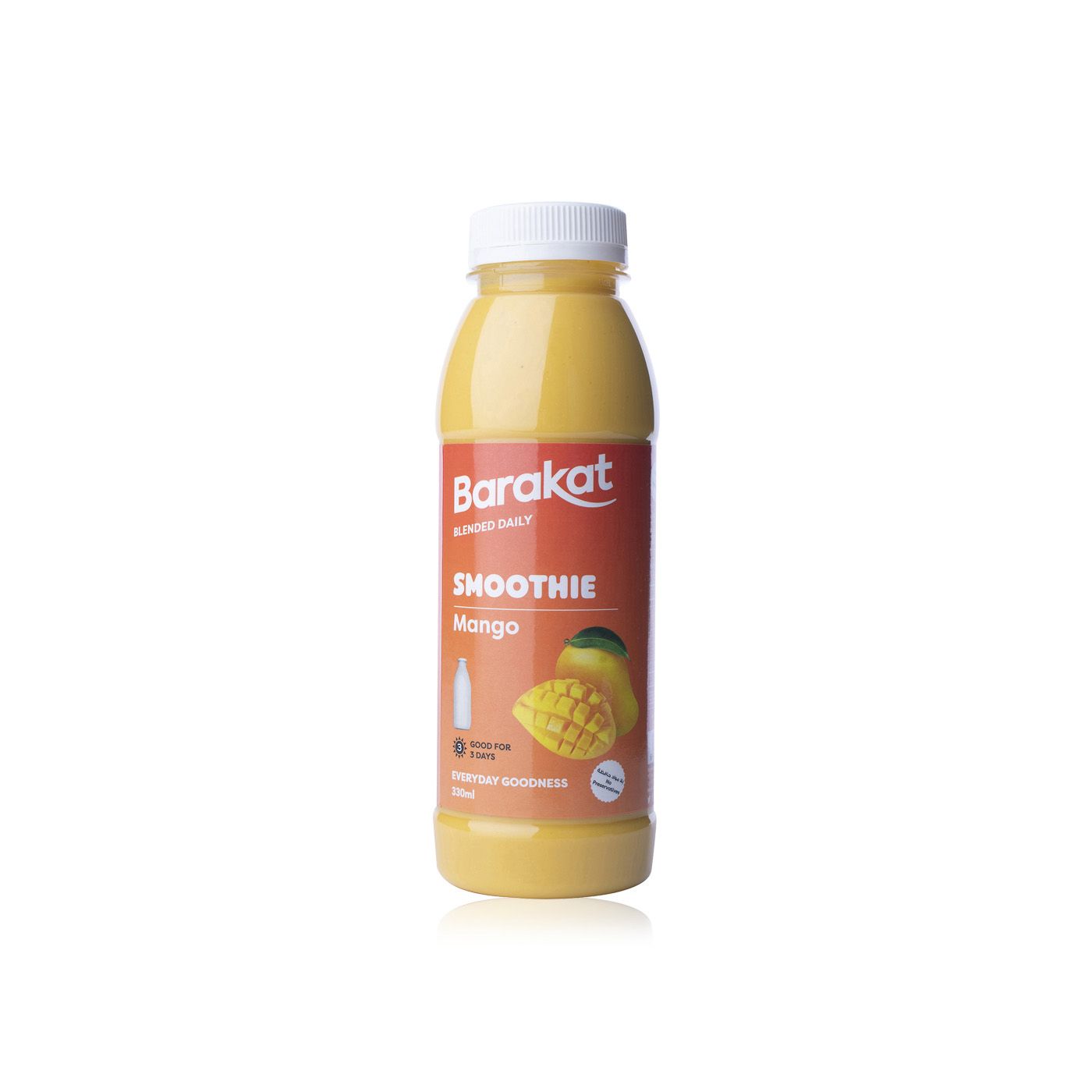 Buy Barakat Mango Smoothie, 330ml Online in UAE | Talabat UAE