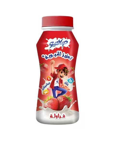 Buy Safio Vitality Booster Strawberry Milk, 170ml Online in Oman ...