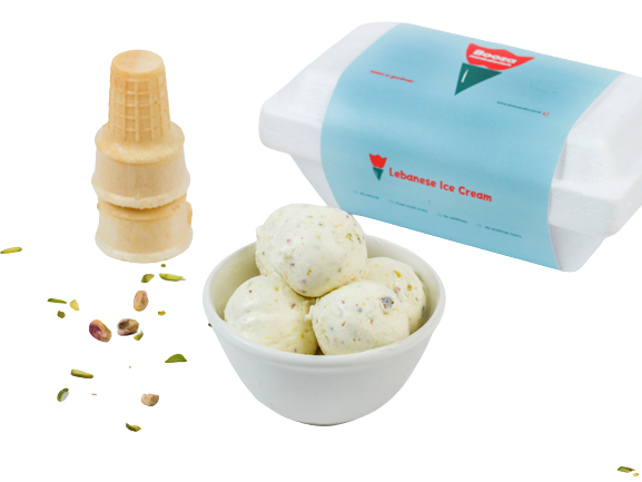 Buy Booza Minbaladeh Ashta - Lebanese Ice Cream, 500ml Online in UAE ...