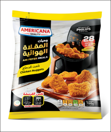 Buy Americana Air Fry Chicken Nuggets 700g Online in UAE | Talabat UAE