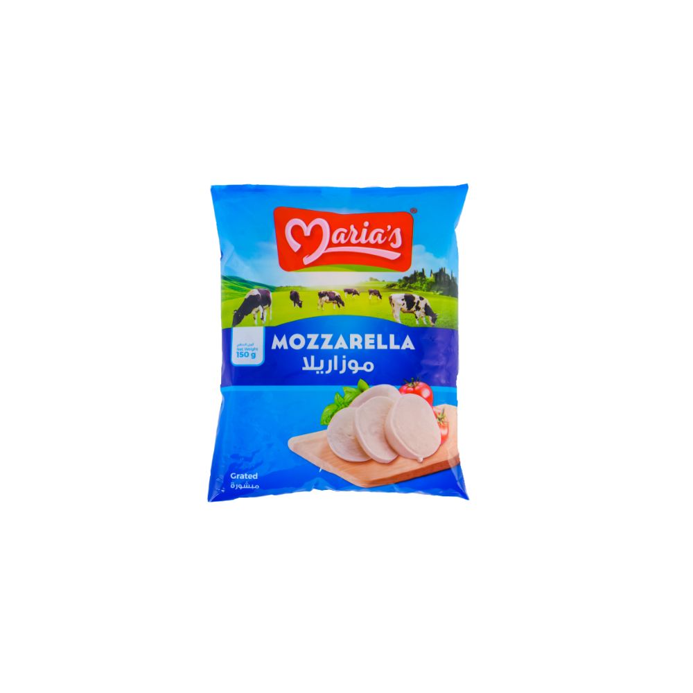 Buy Maria's Mozzarella Grated Cheese 150 g Online in UAE | Talabat UAE