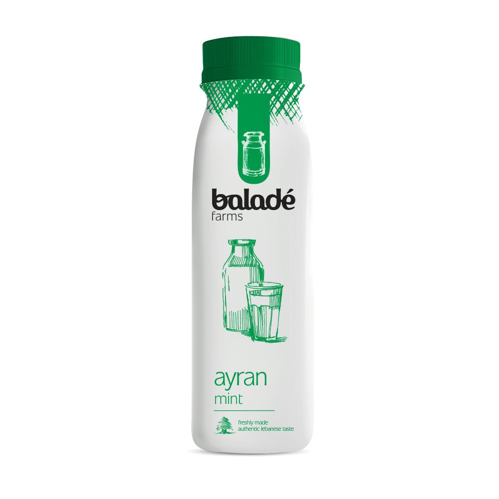 Buy Balade Farms Ayran Mint Drink, 225ml Online in Kuwait | Talabat Kuwait