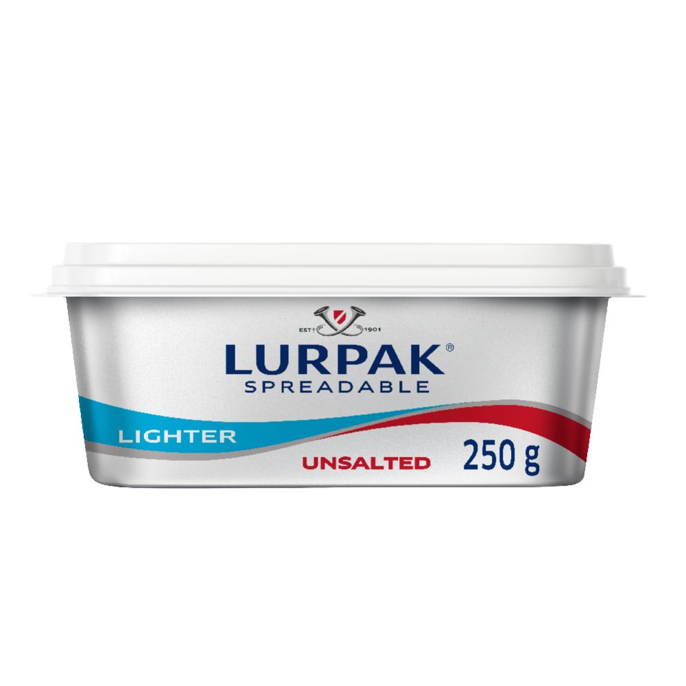 Buy Lurpak Spreadable Unsalted Light Butter 250g Online in UAE ...