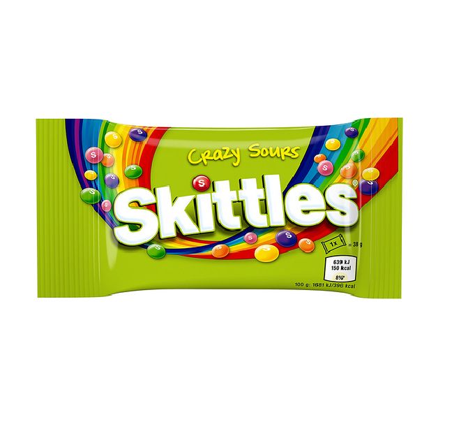 Buy Skittles Crazy Sours Candy, 38g Online in Bahrain | Talabat Bahrain