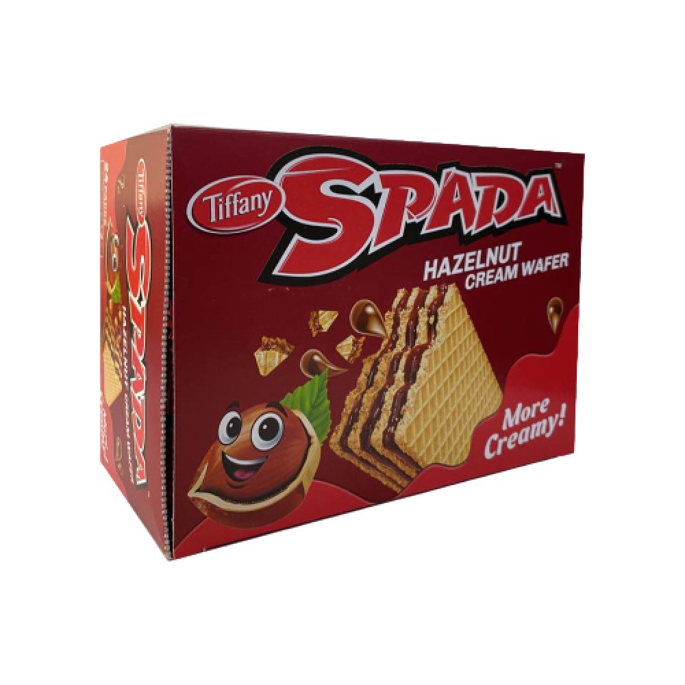 Buy Tiffany Wafer Spada Hazelnut Cream Wafer 20g X 24 pcs Online in ...