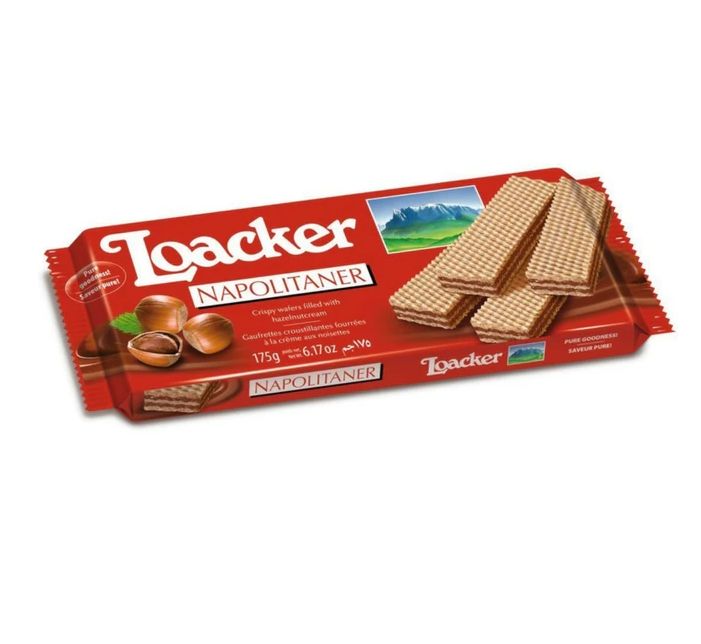 Buy Loacker Napolitaner Hazelnut Wafer, 175g Online in Oman | Talabat Oman