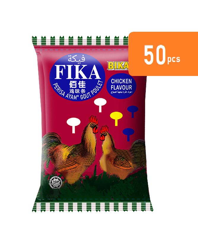 Buy Fika Bika Caca Chicken Flavour Corn Snack, 50x6g Online in Oman ...