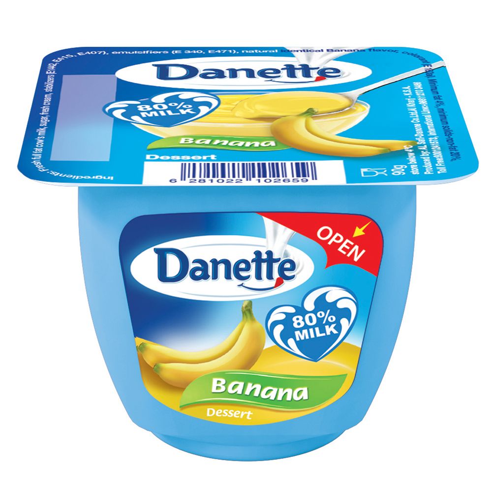 Buy Danette Banana Dessert, 90g Online in Kuwait | Talabat Kuwait