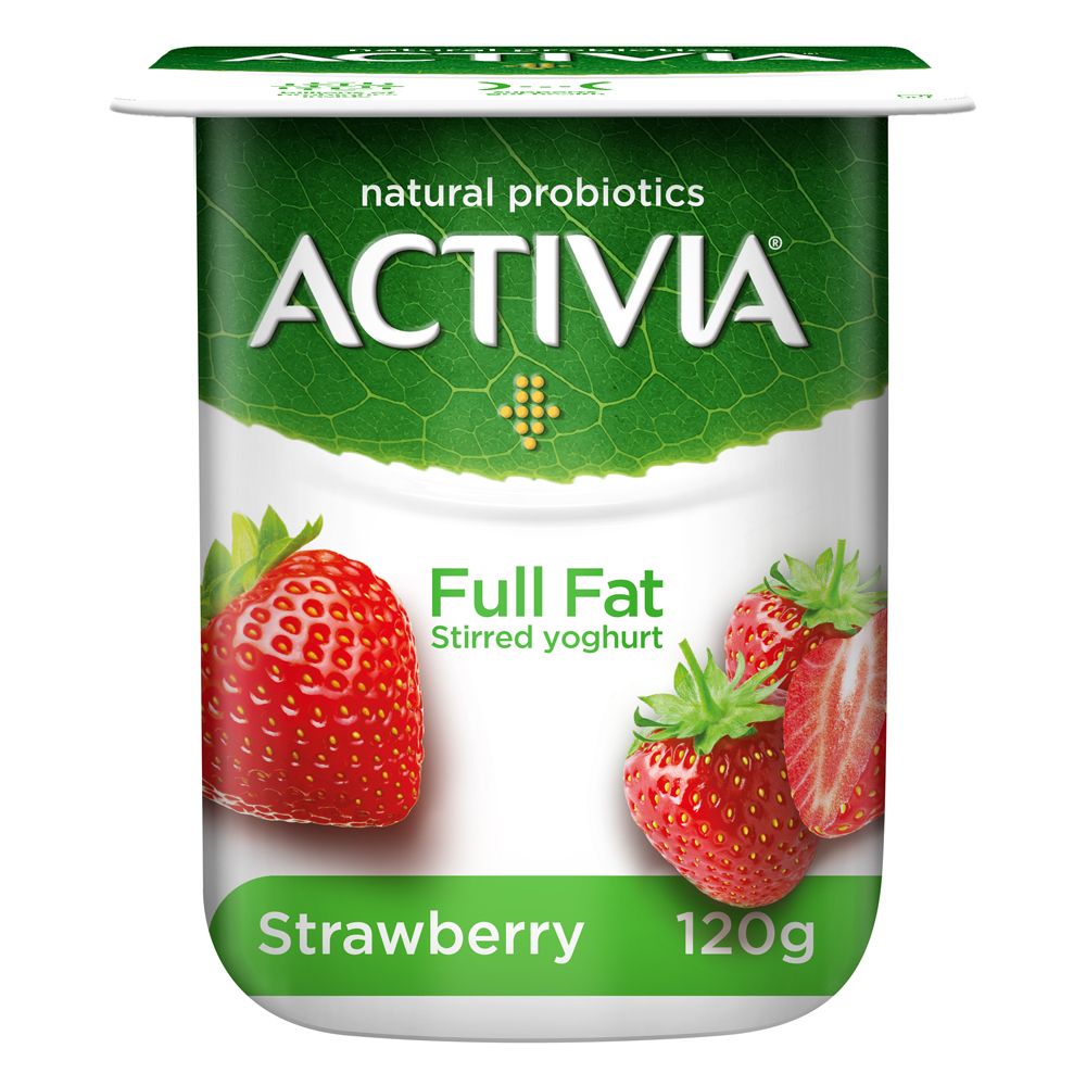 Buy Activia Full Fat Strawberry Stirred Yoghurt, 120g Online in Jordan ...