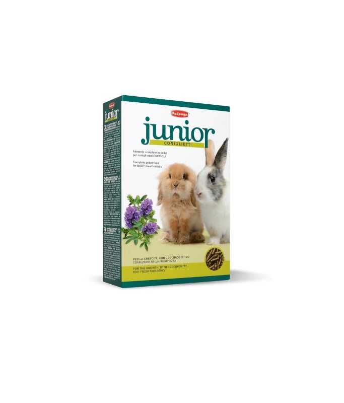Buy Padovan Junior Coniglietti Complete Pellet Food for Baby Dwarf ...