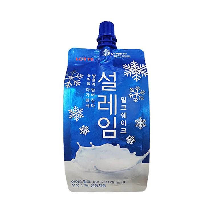 Buy Lotte Ice Cream Snow Ice Milk Shake 160 ml Online in Kuwait ...