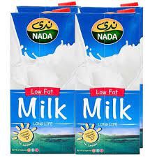 Buy Nada UHT Milk Low Fat 1 Ltr x 4 Pcs Online in Bahrain | Talabat Bahrain