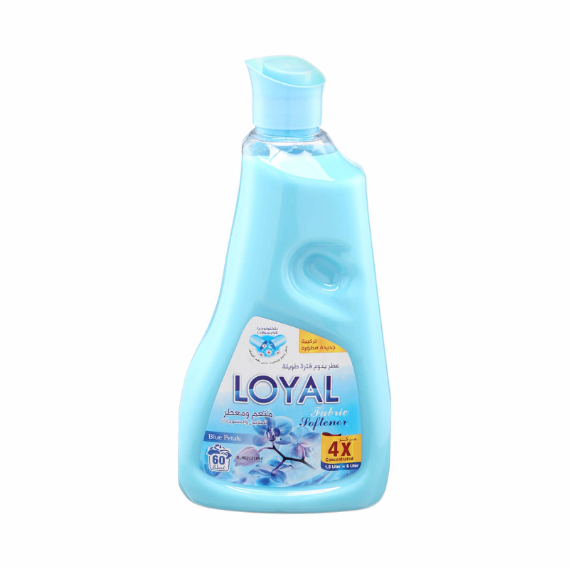 Buy Loyal Blue Petals Fabric Softener & Freshener, 1500ml Online in ...